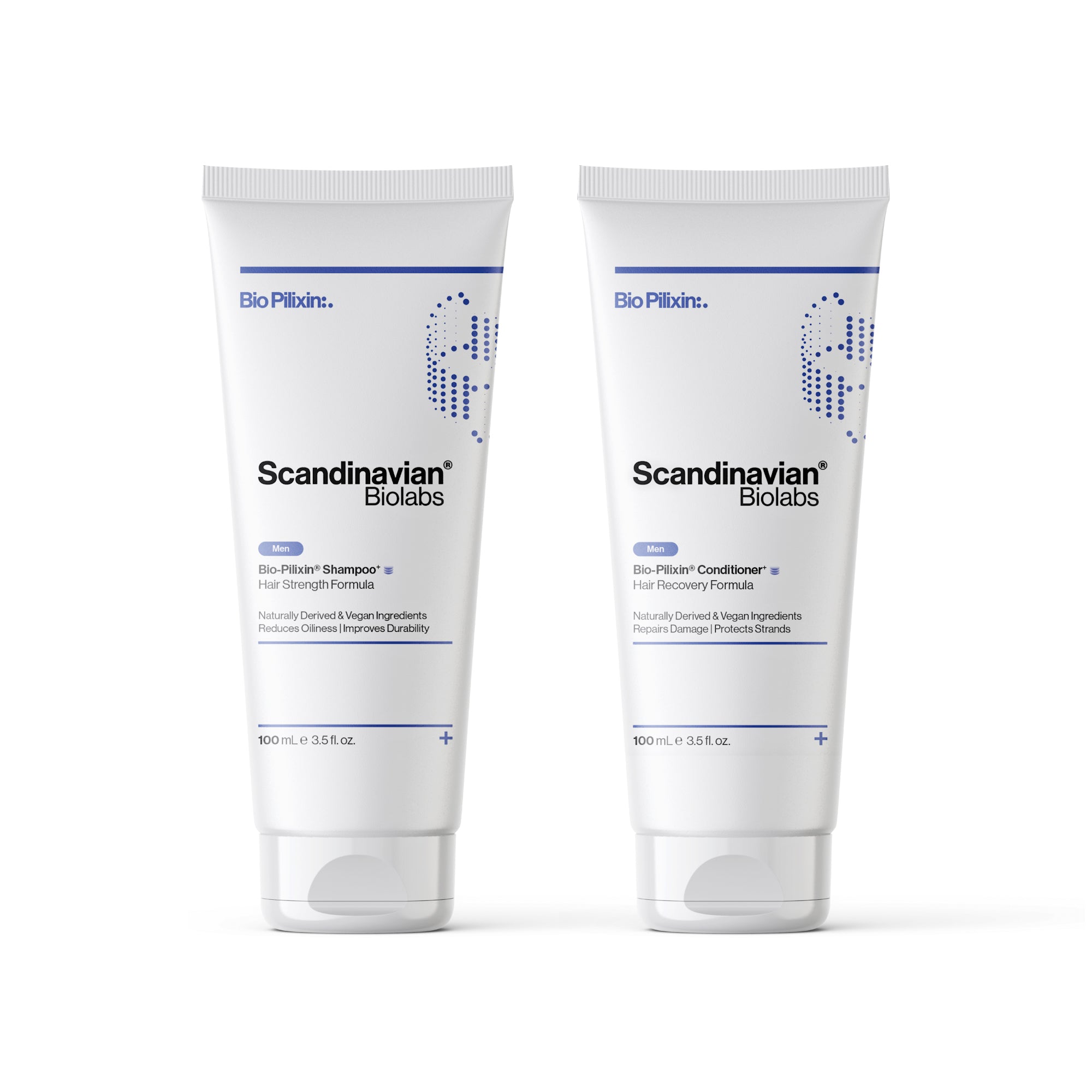 Hair Strength & Recovery Bundle For Men | Scandinavian Biolabs ...